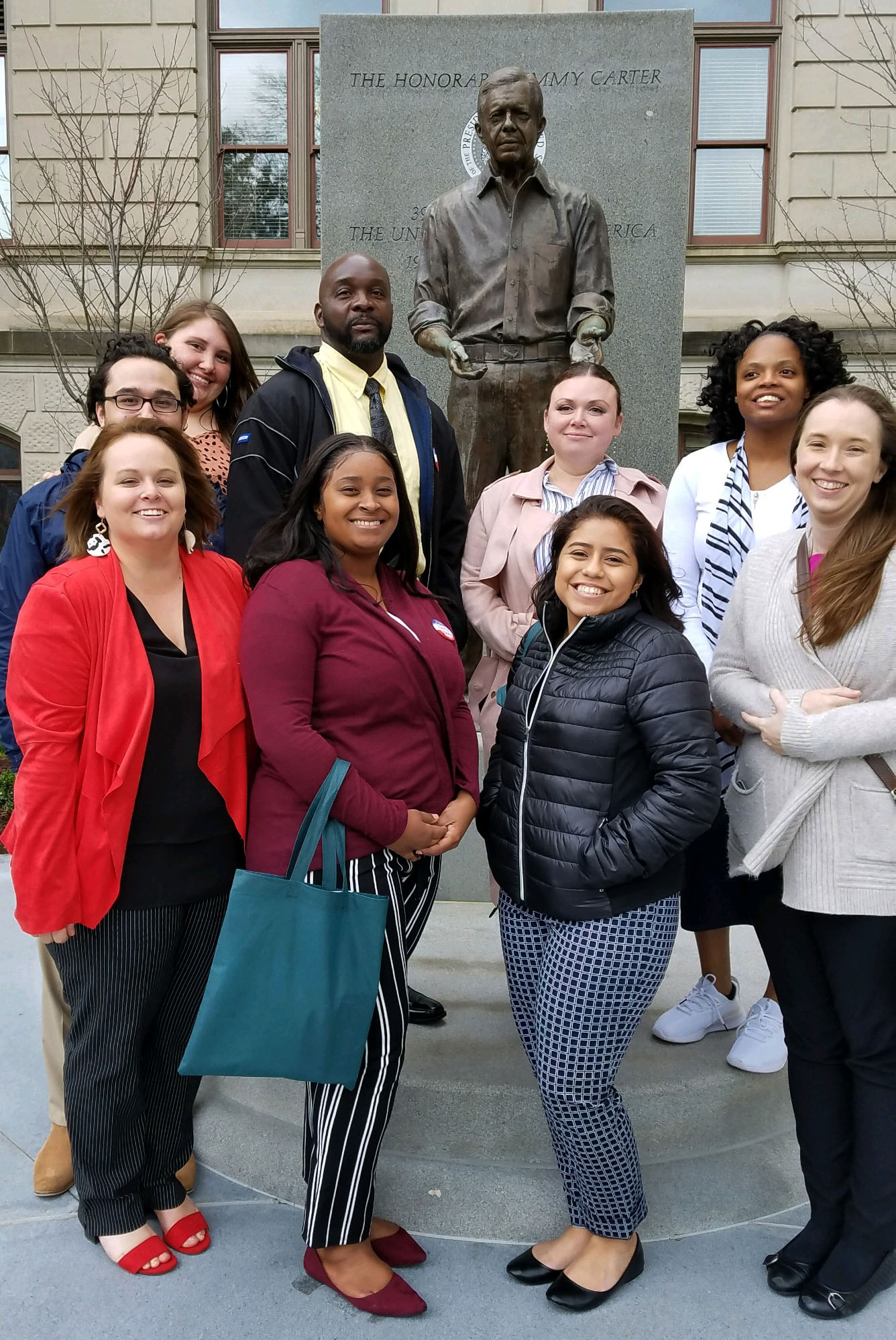 TU Social Work students attend Social Work Advocacy Day at State ...