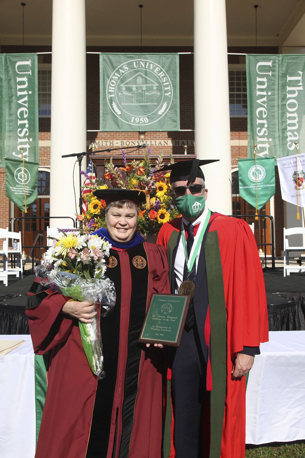 Hagood named 2021 Thomas University Professor of the Year - Thomas ...