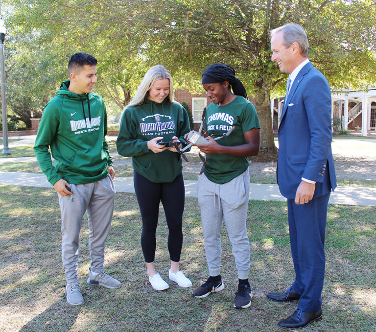 Synovus grant helps purchase drones for TU’s GAPP Center - Thomas ...