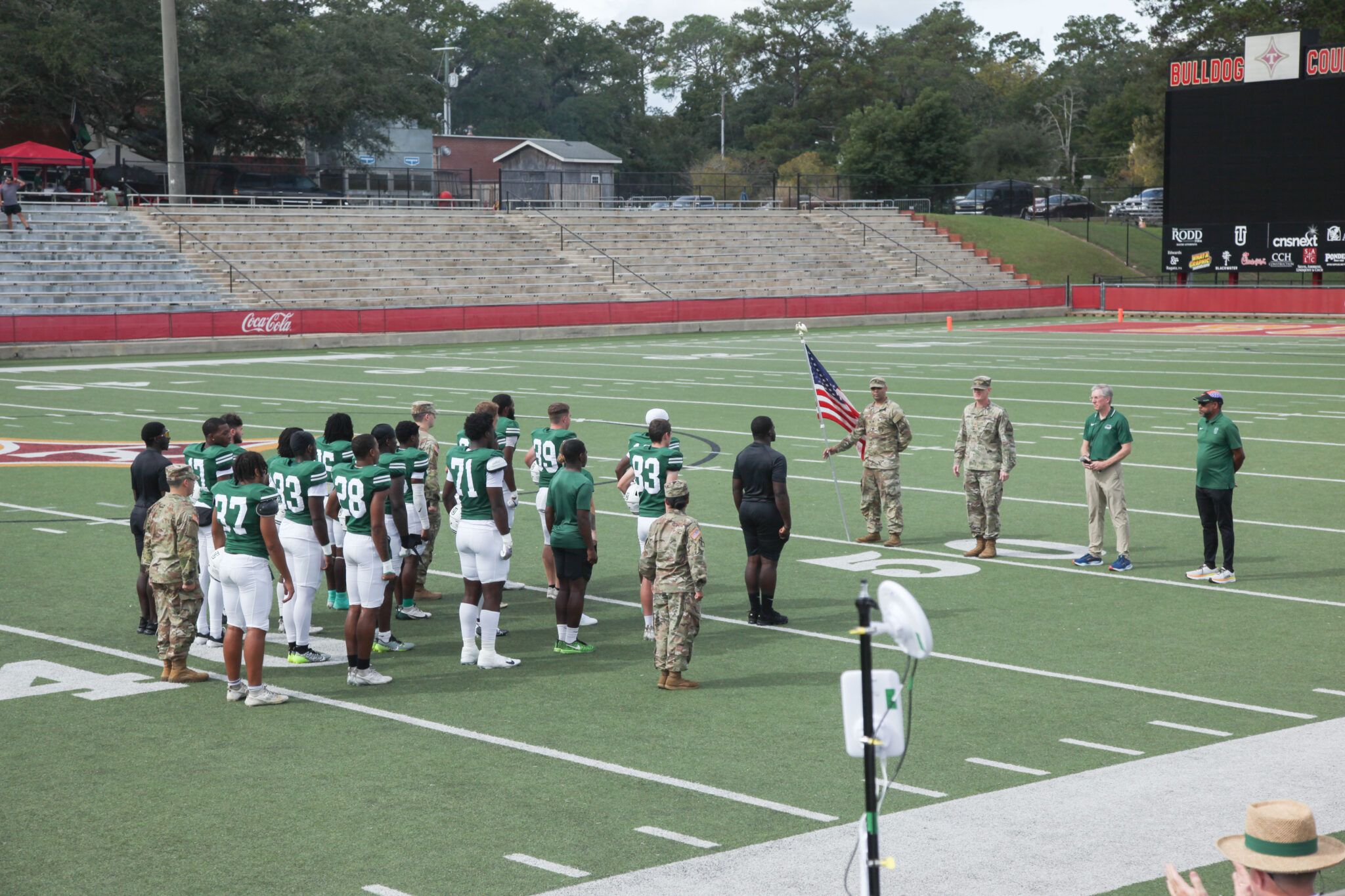 TU Students Sworn In To National Guard - Thomas University